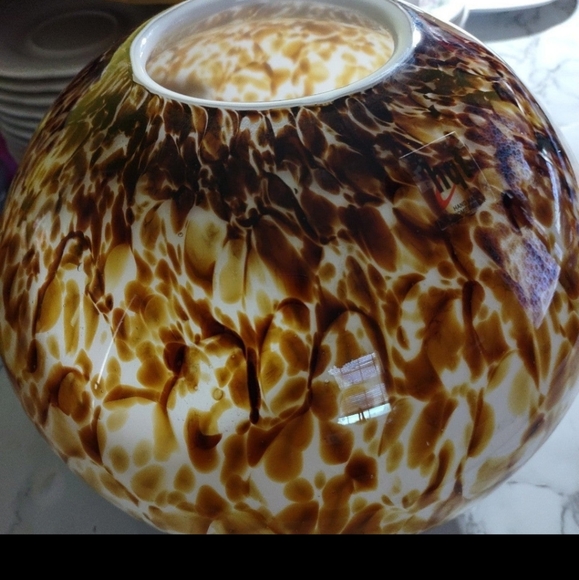 hqt | Accents | Hqt Handblown Glass Bowl Globe Vase | Poshmark